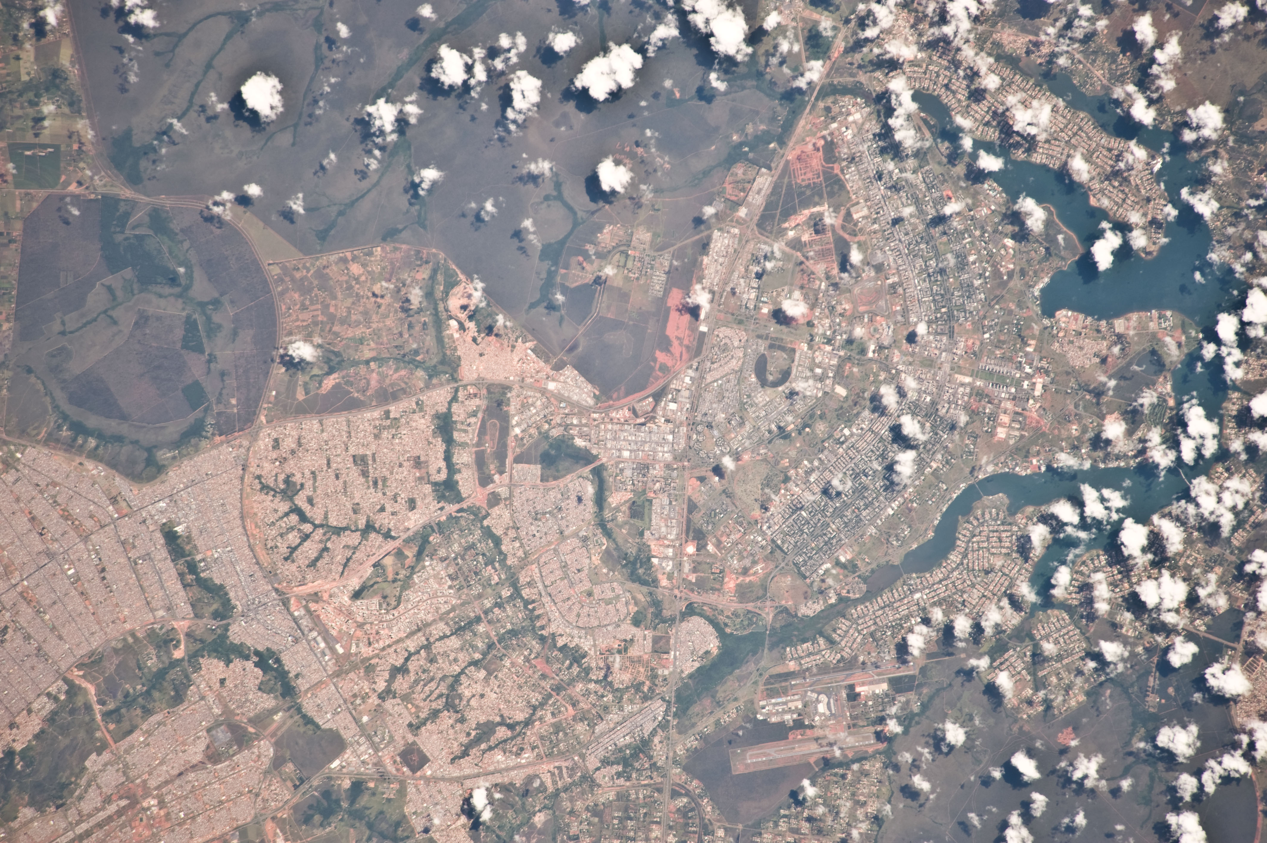 Astronaut Photo ISS022-E-101437 BRAZIL