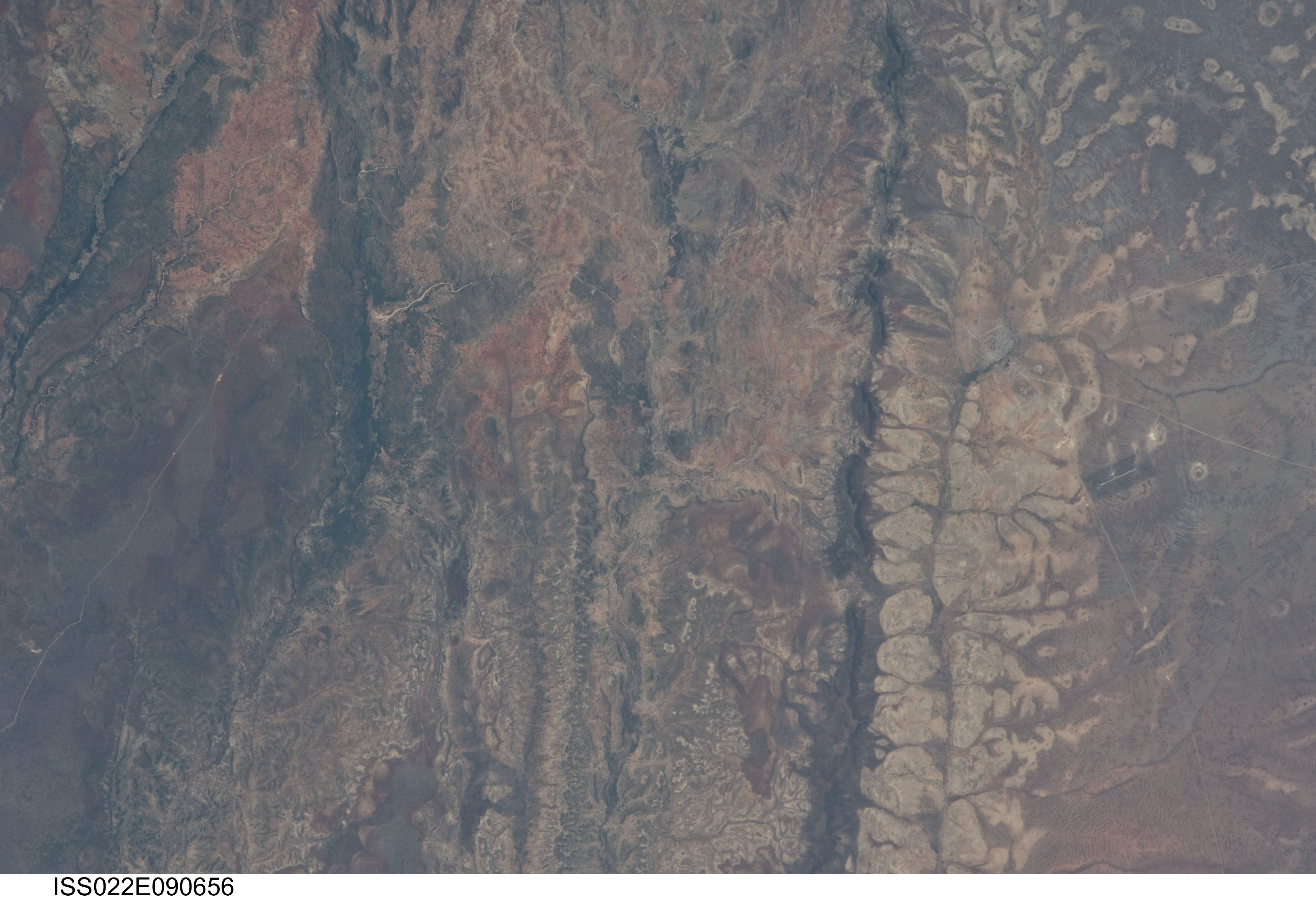 Astronaut Photo ISS022-E-90656 ETHIOPIA
