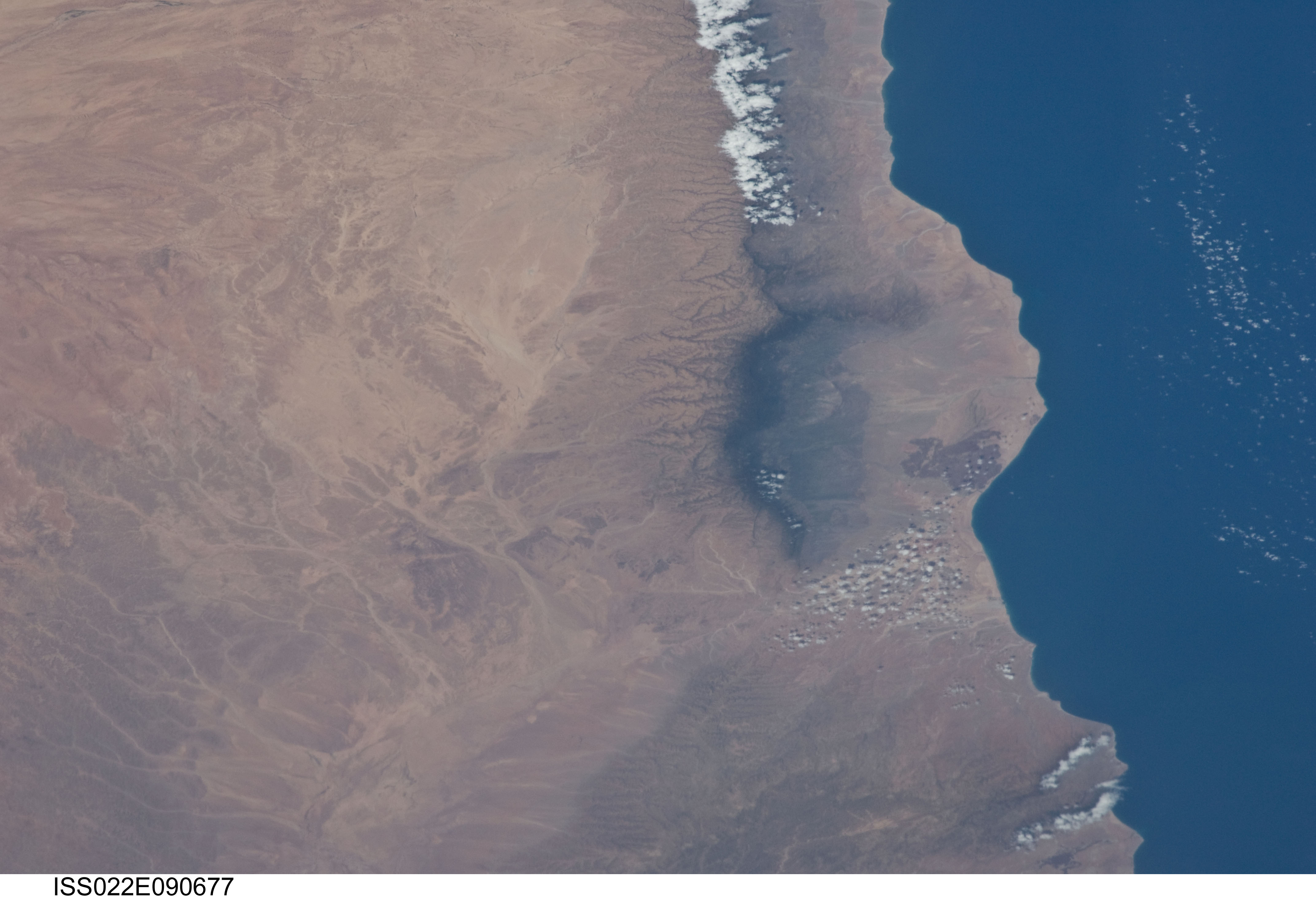 Astronaut Photo ISS022-E-90677 SOMALIA