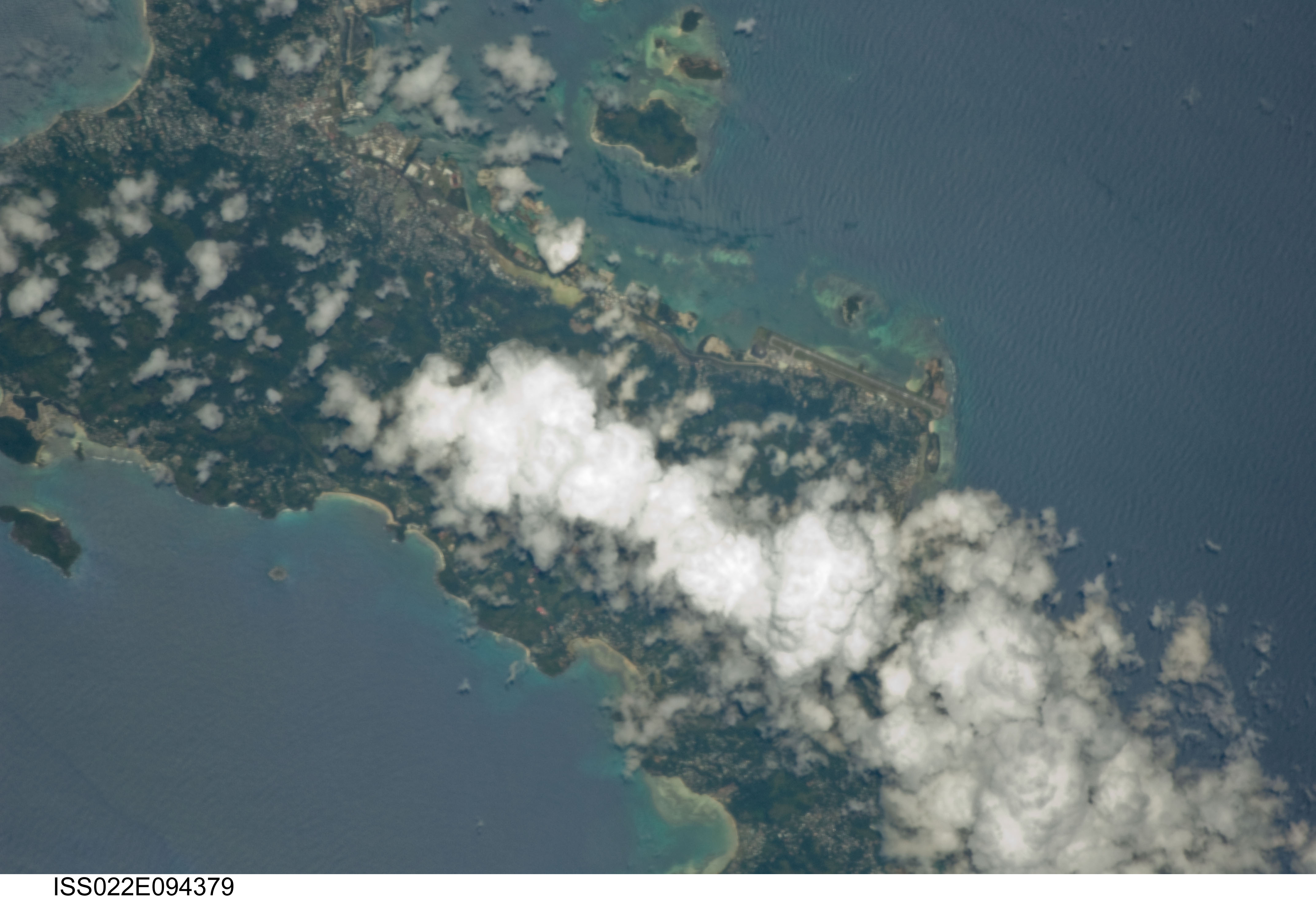 Astronaut Photo ISS022-E-94379 SEYCHELLES
