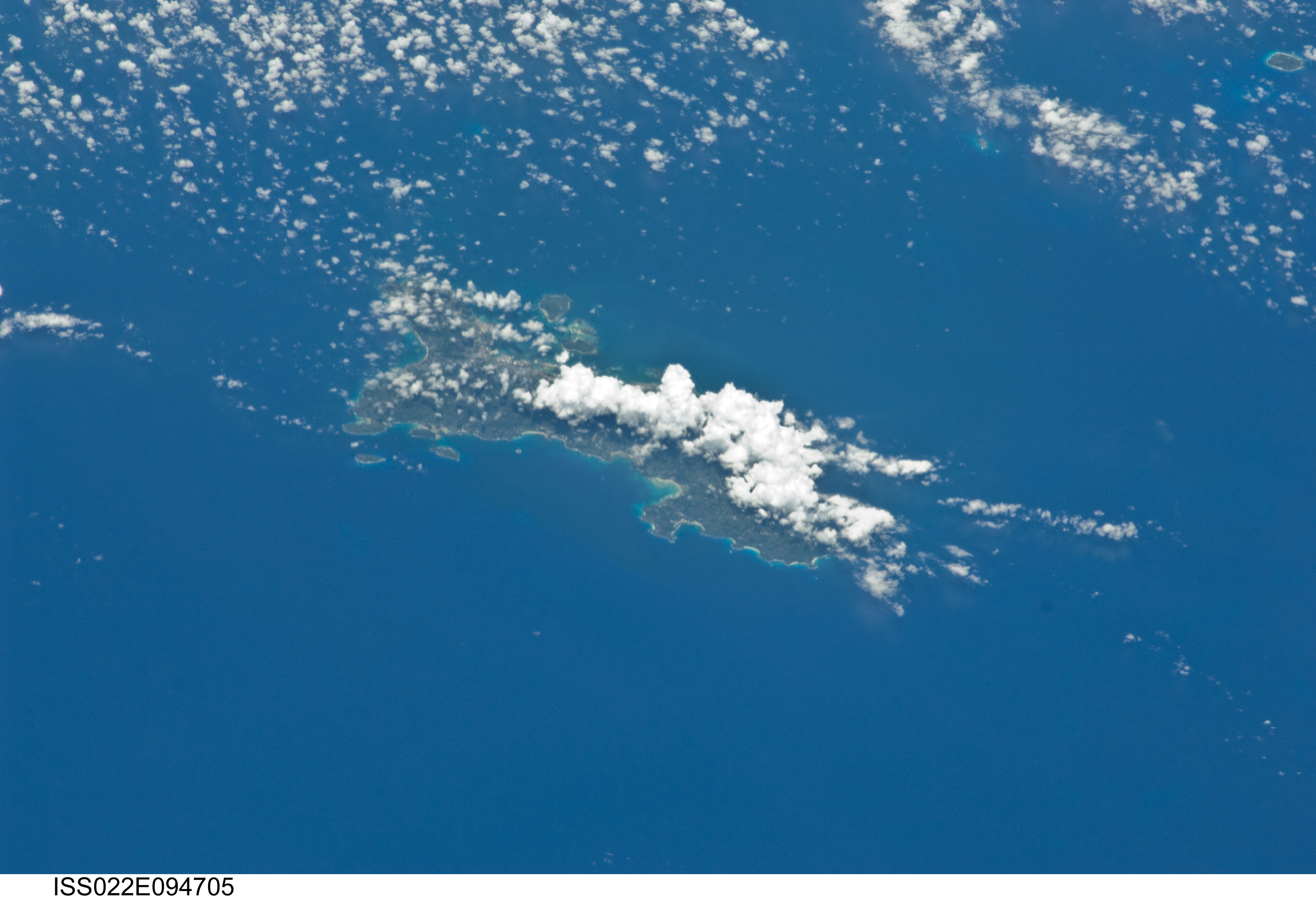 Astronaut Photo ISS022-E-94705 SEYCHELLES