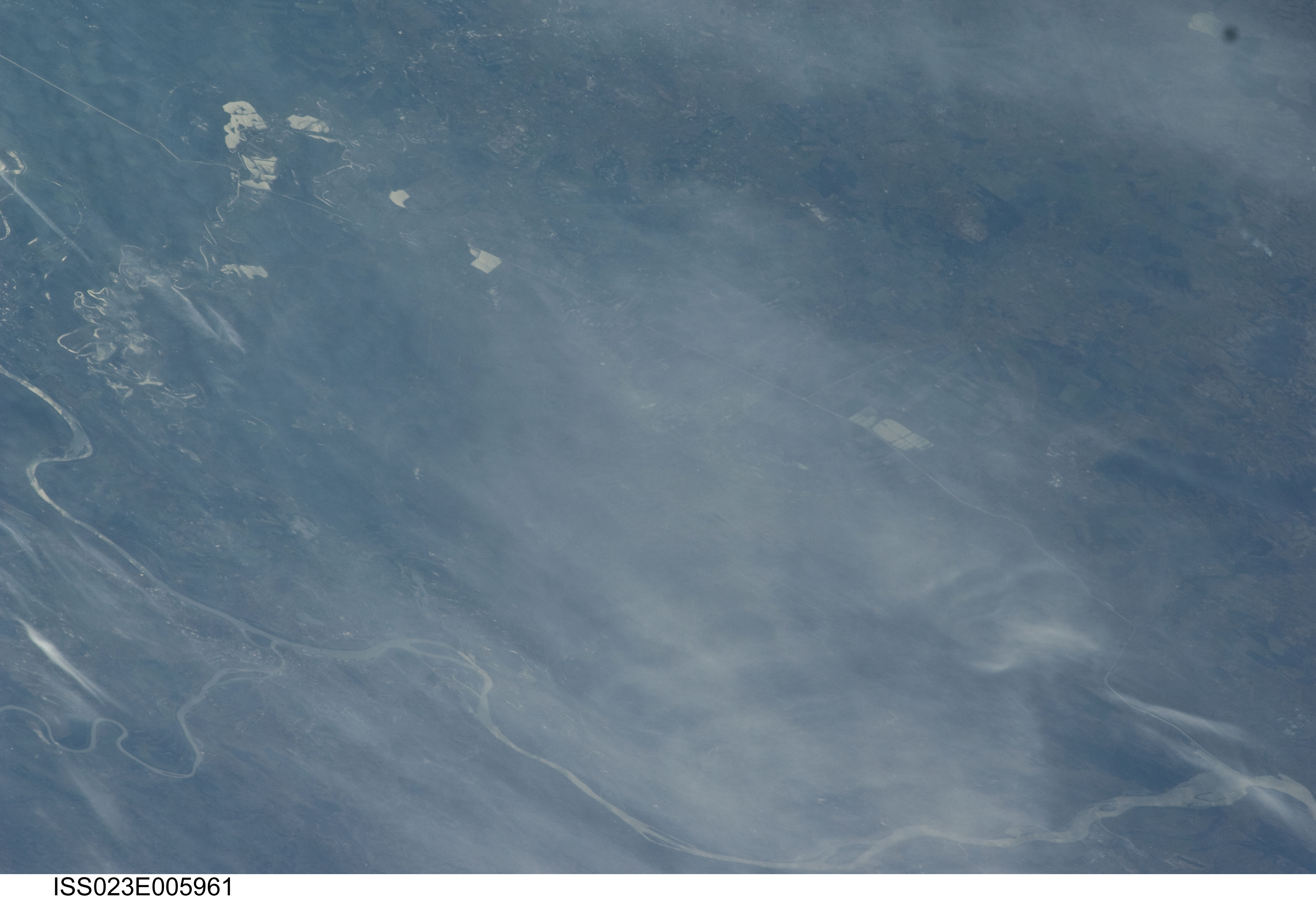 Astronaut Photo ISS023-E-5961 SERBIA