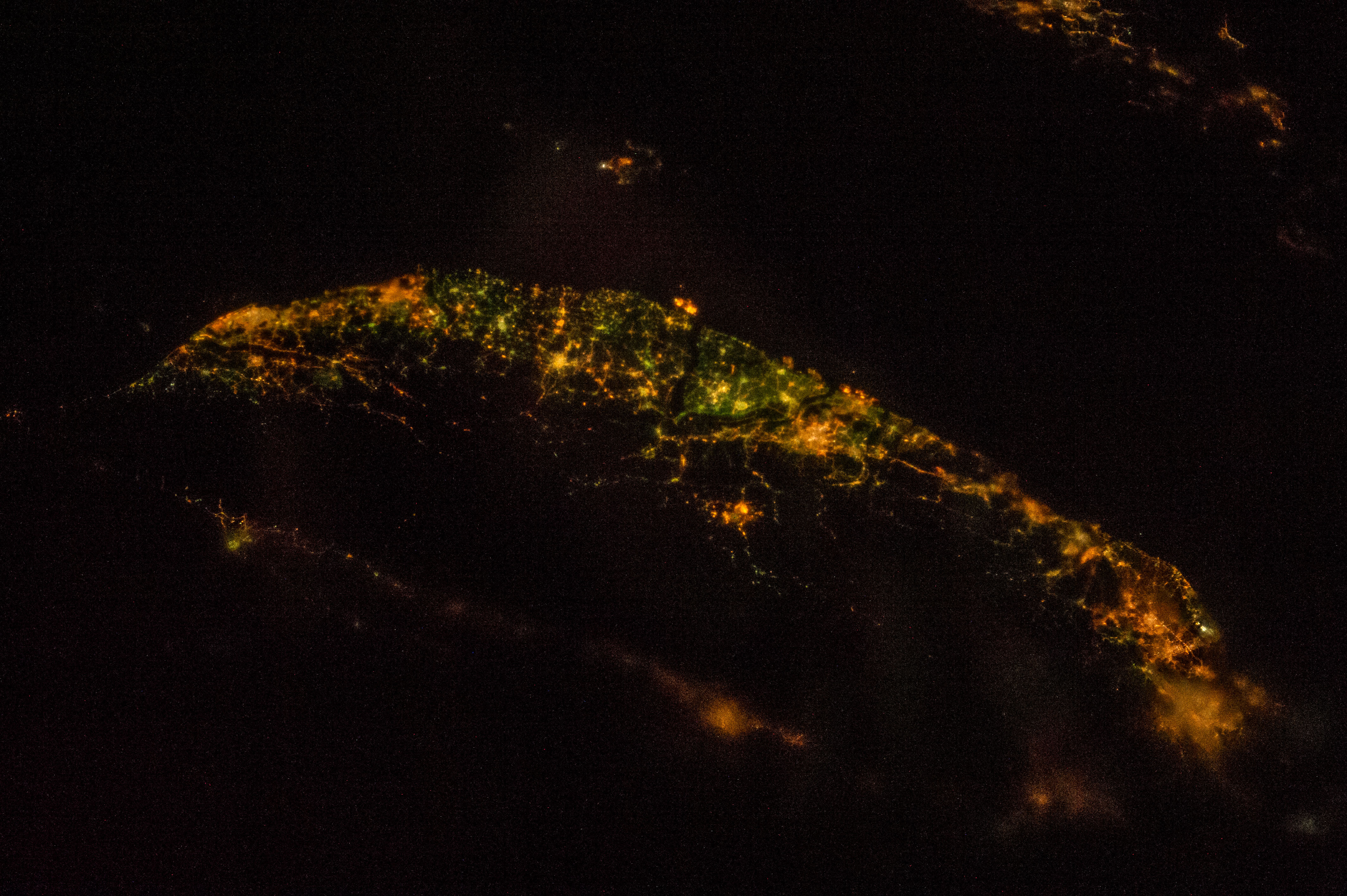 Astronaut Photo ISS038-E-2905 TAIWAN