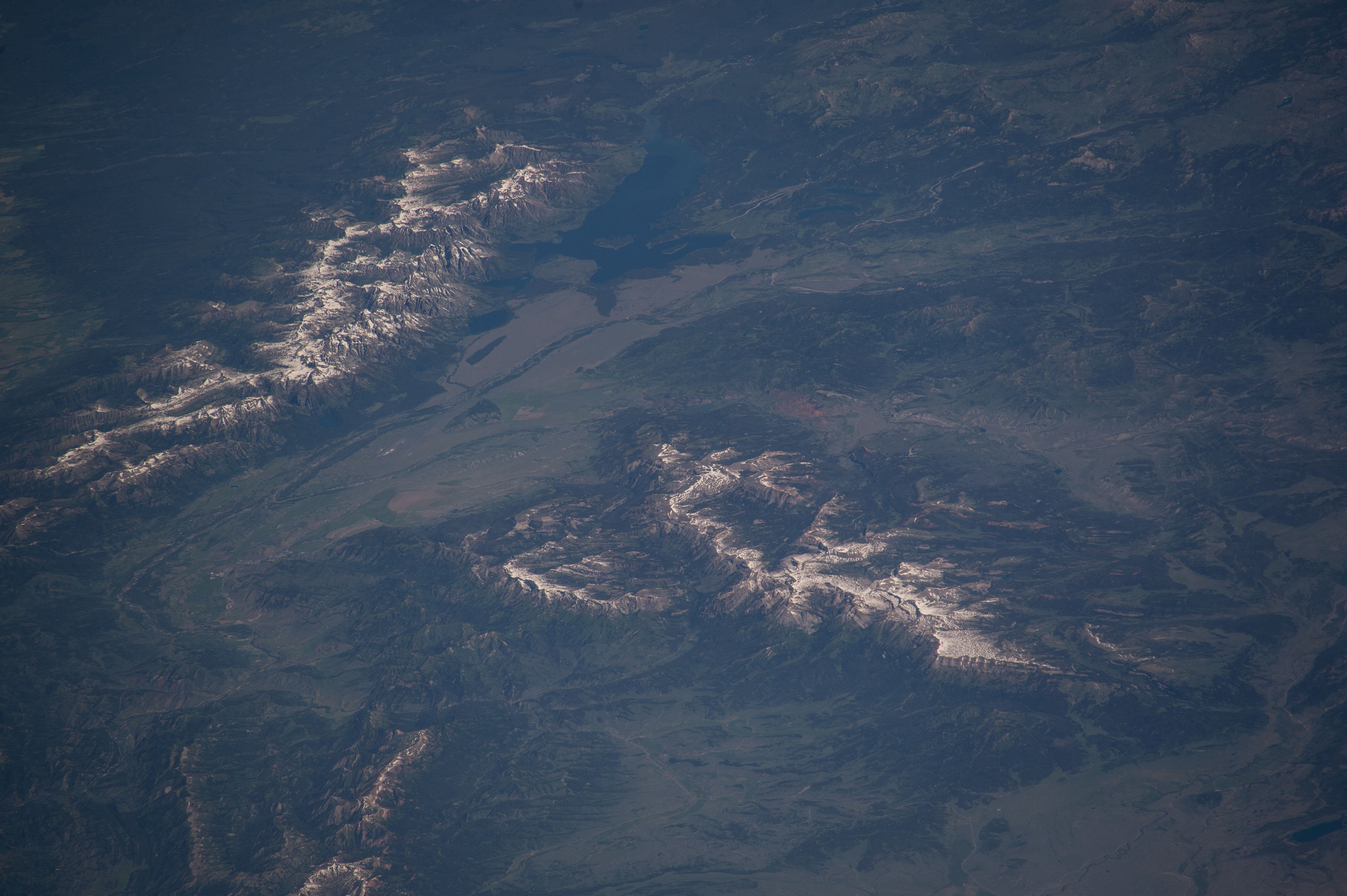 Astronaut Photo ISS048-E-11297 USA-WYOMING