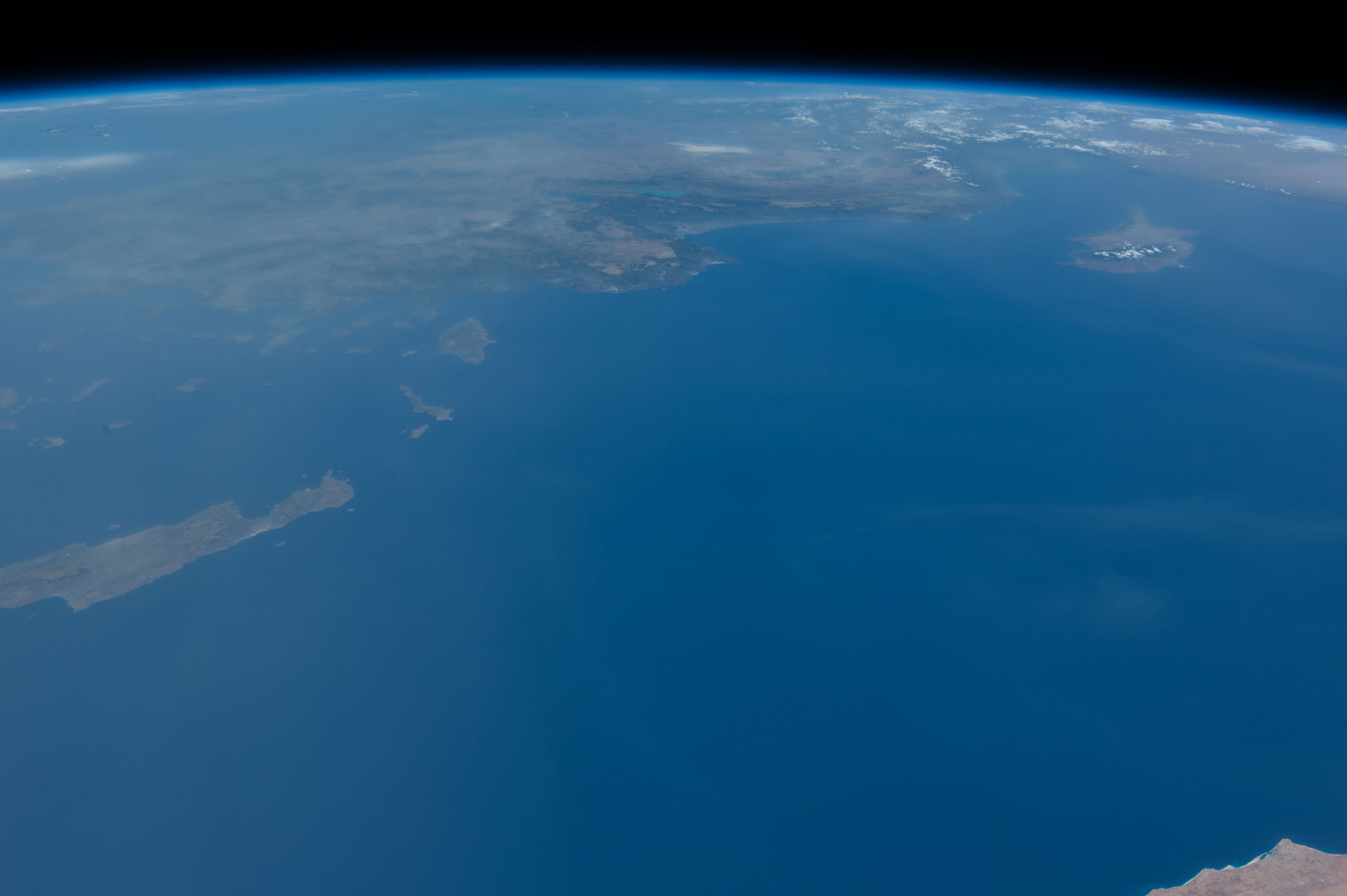 Astronaut Photo ISS048-E-181 GREECE
