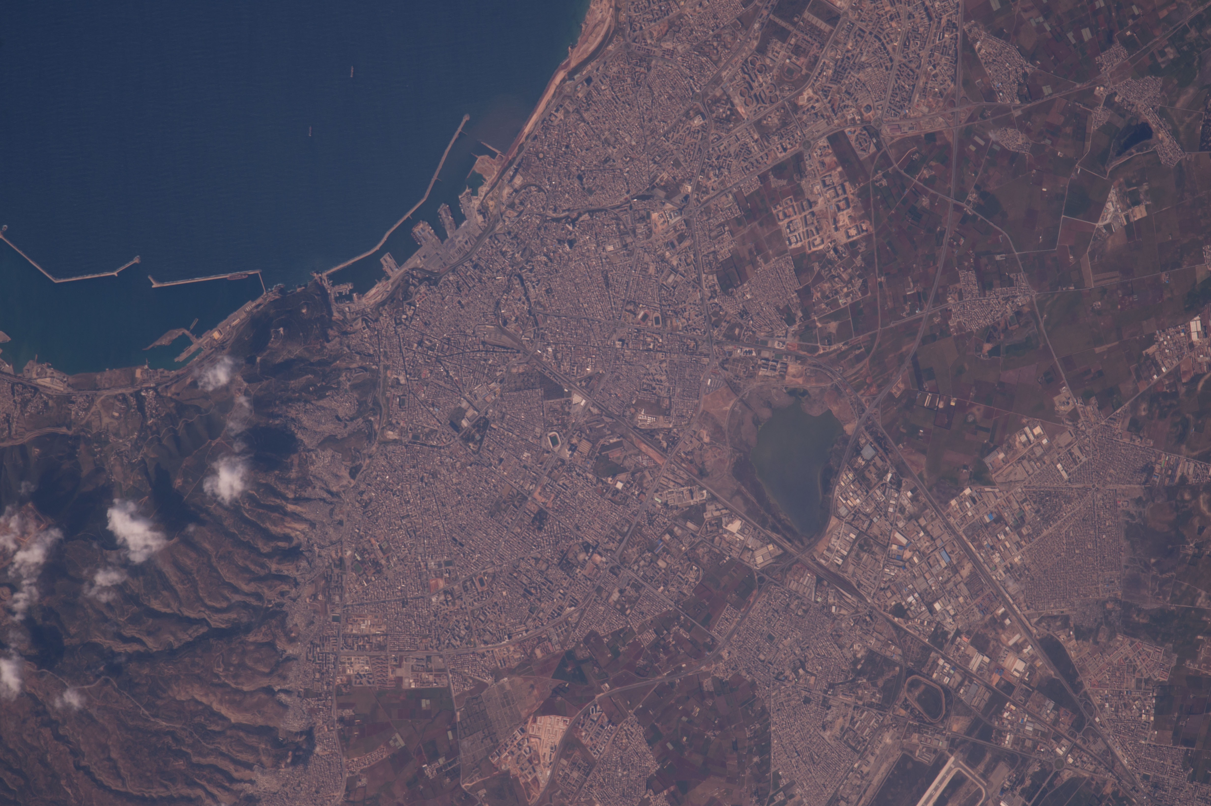 Astronaut Photo ISS050-E-70125 ALGERIA