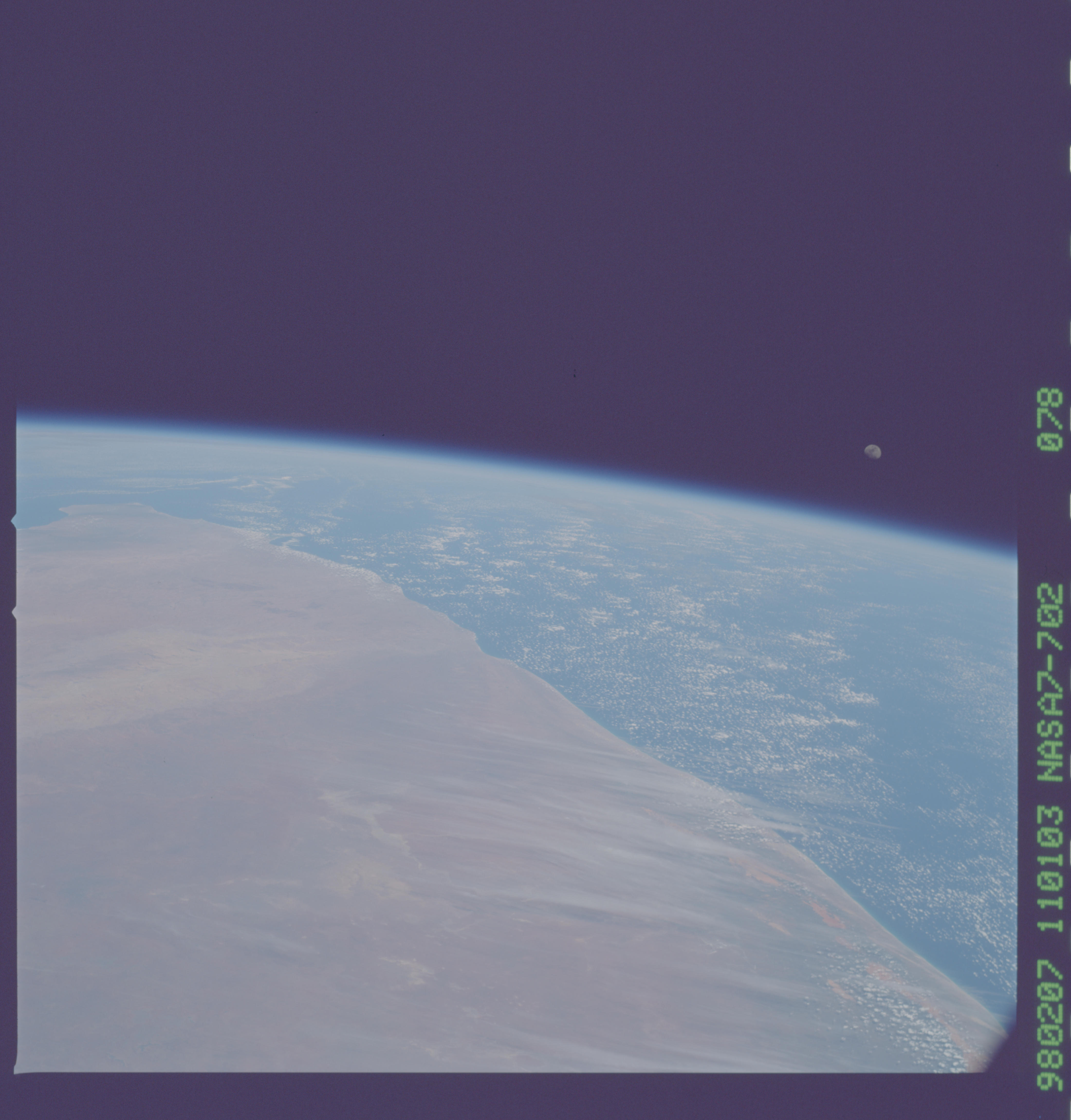 Astronaut Photo NASA7-702-78 SOMALIA