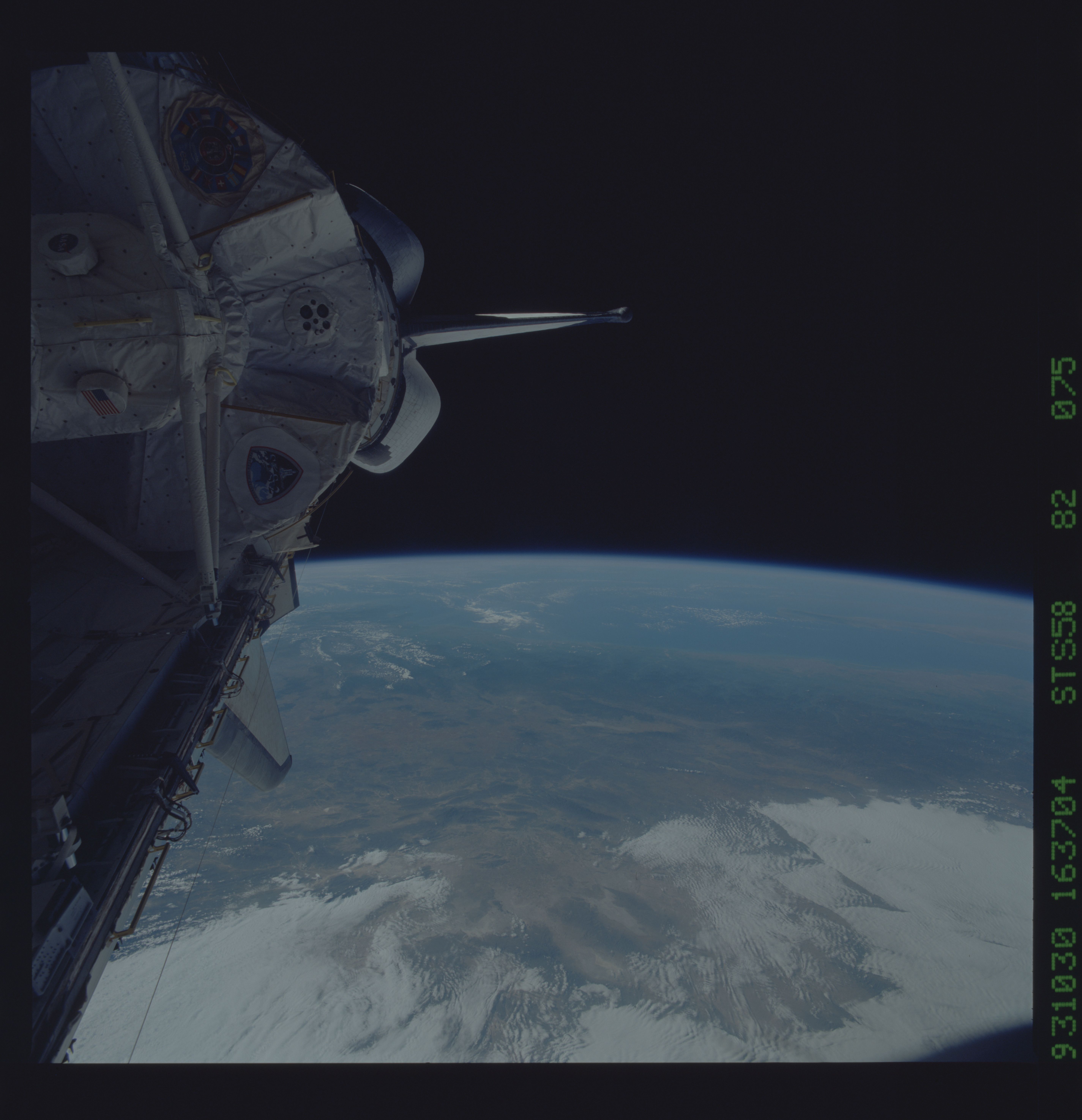 Astronaut Photo STS058-82-75 USA-TEXAS